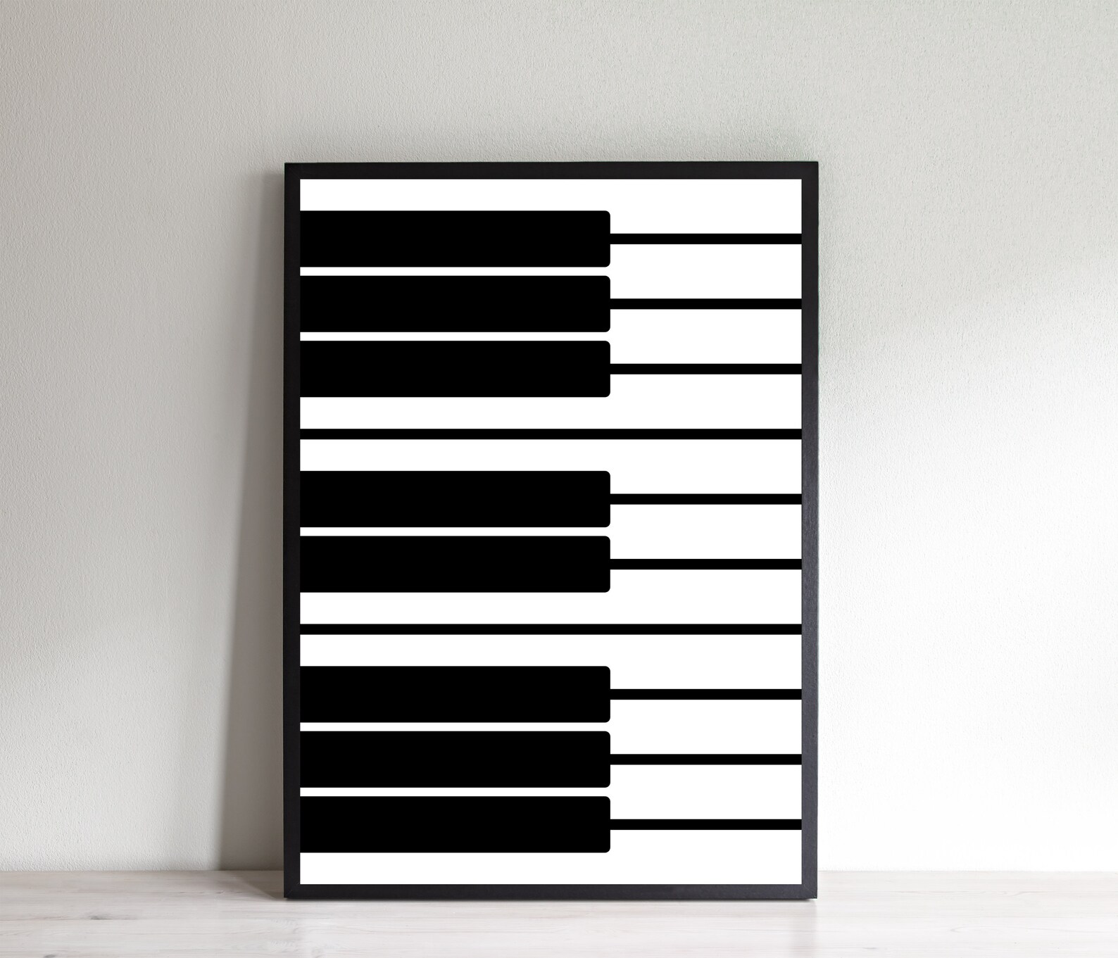 Piano Poster, Piano Wall Art, Piano Keys Print, Keyboard Gift, Birthday ...