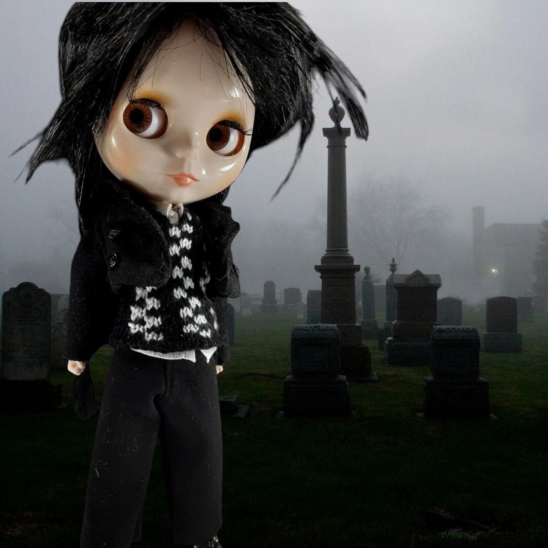 Blythe Wednesday Addams Collection CHECKERBOARD VEST Set,blythe Fashion ...