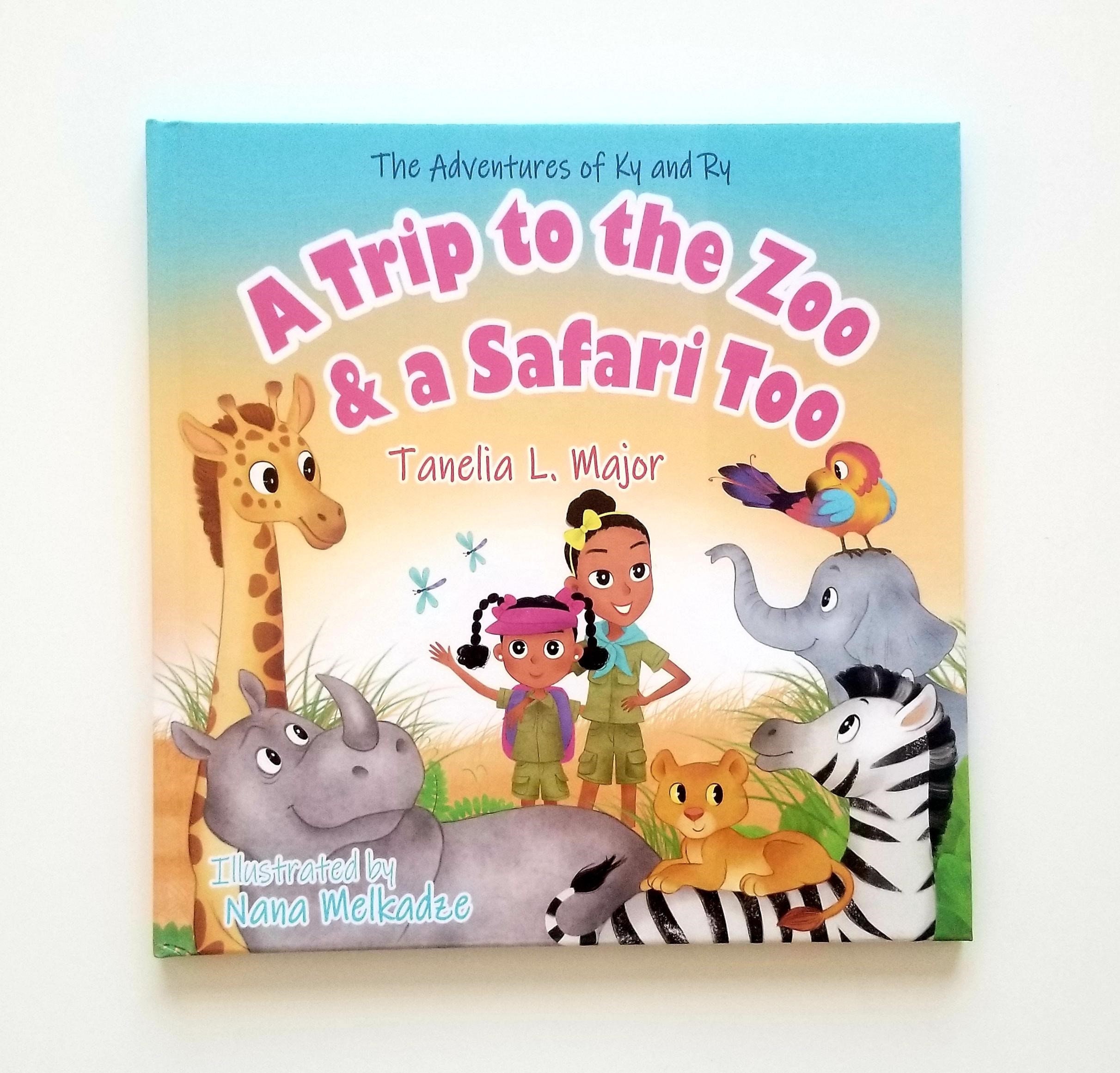 Un voyage au zoo et un safari aussi, livre pour enfants, livre pour ...