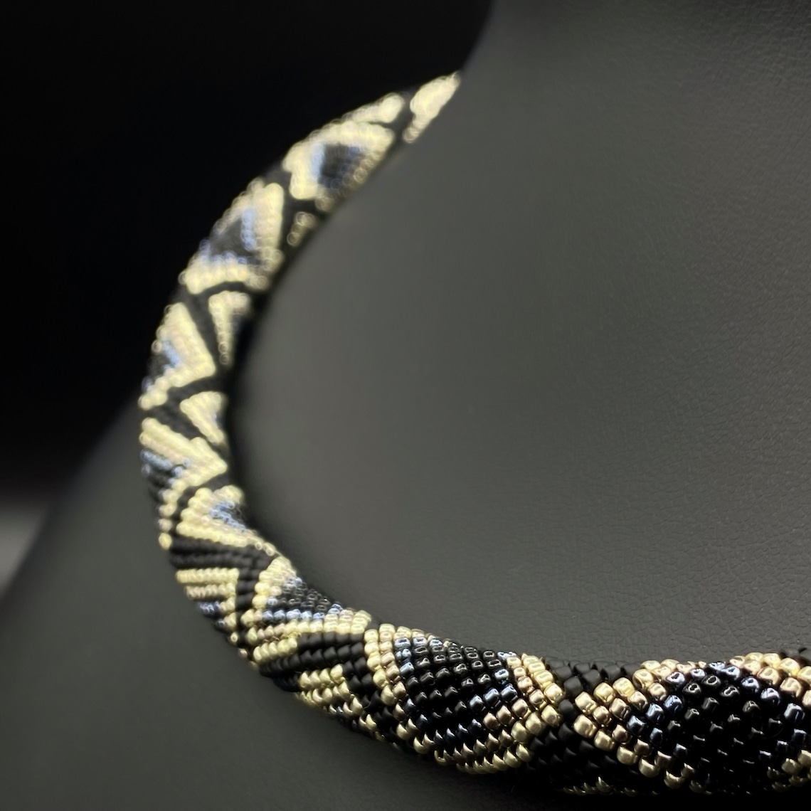 Black Python Necklace. Snake Lover Gift - Etsy