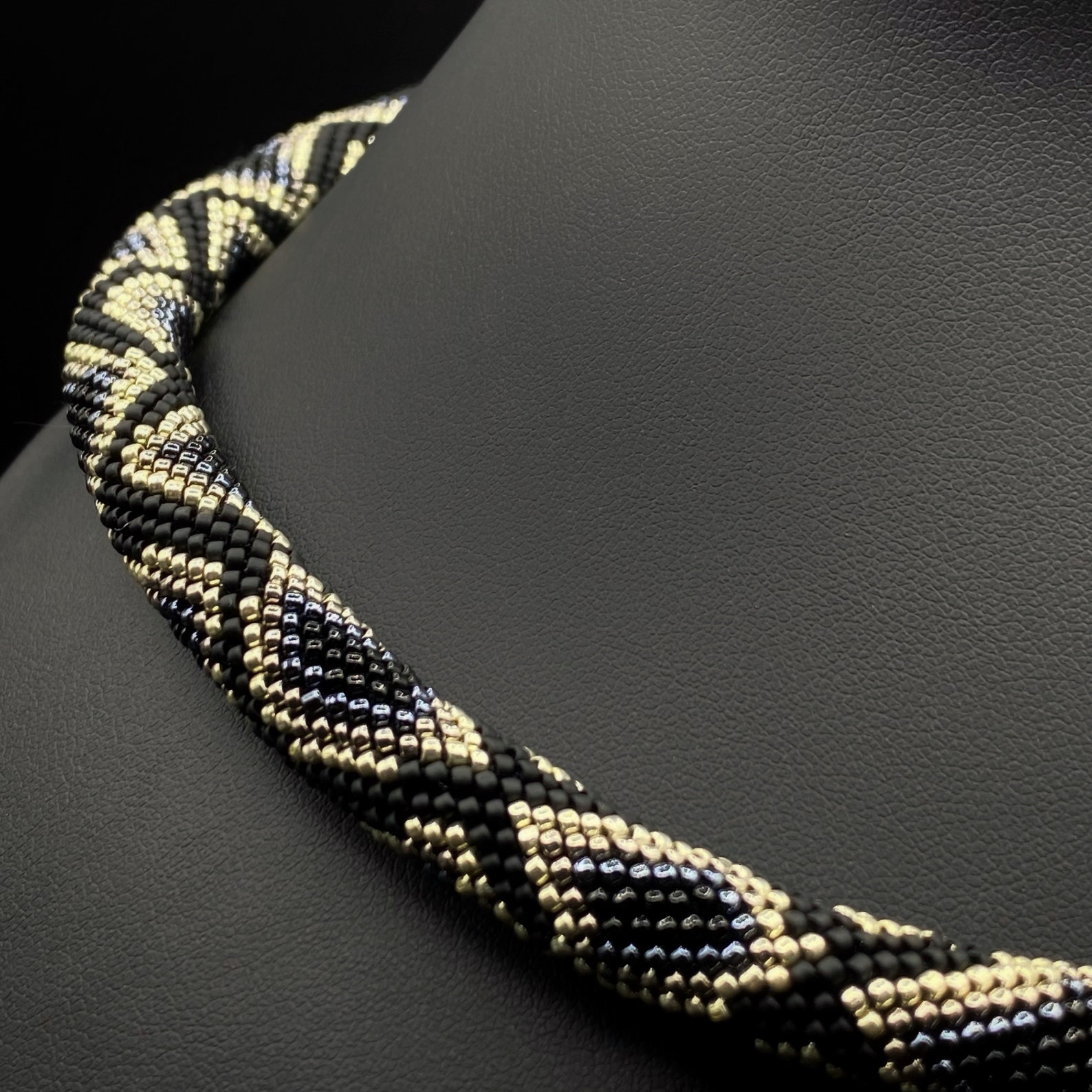 Black Python Necklace. Snake Lover Gift - Etsy