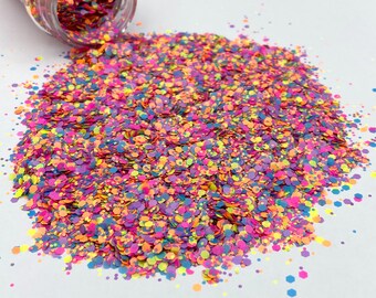 Multicolor Glitter | Etsy