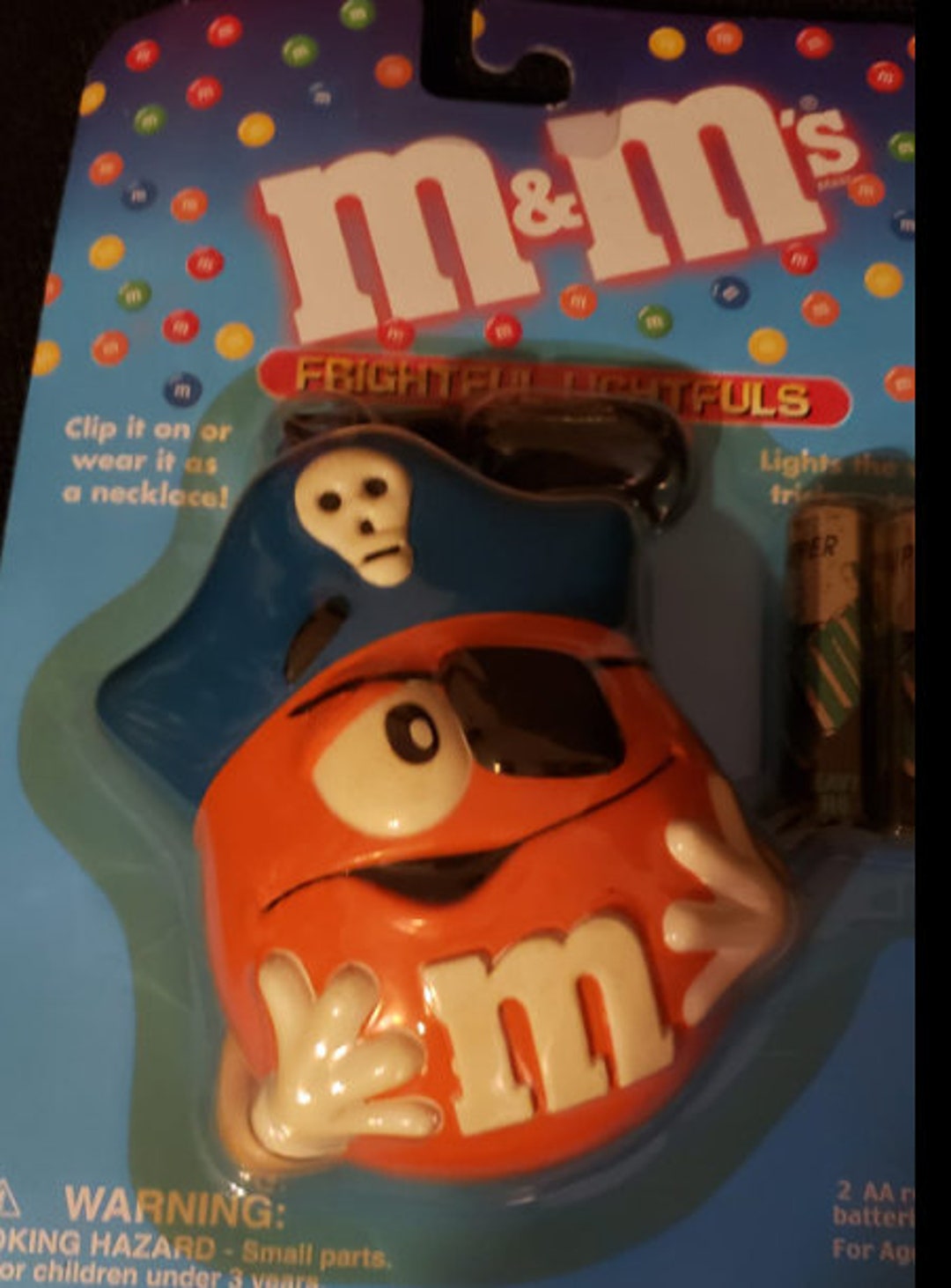 Trendmasters Halloween Mnm Orange Pirate Trick or Treat Safety Light ...