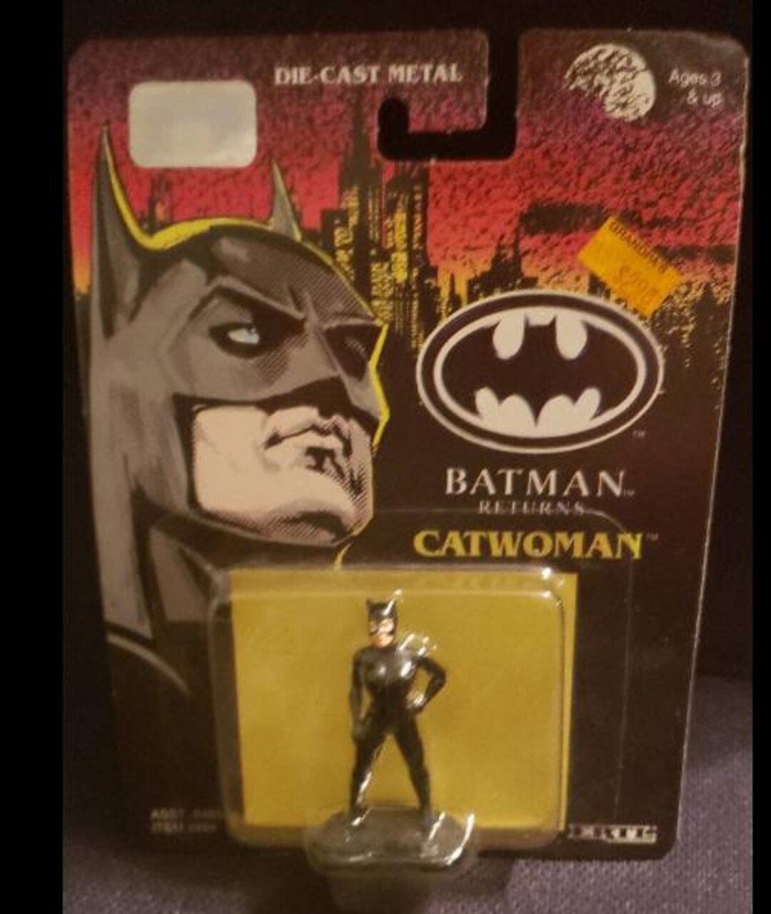Batman Returns Catwoman Ertl Figure 2" High Sealed in Package 1991 - Etsy