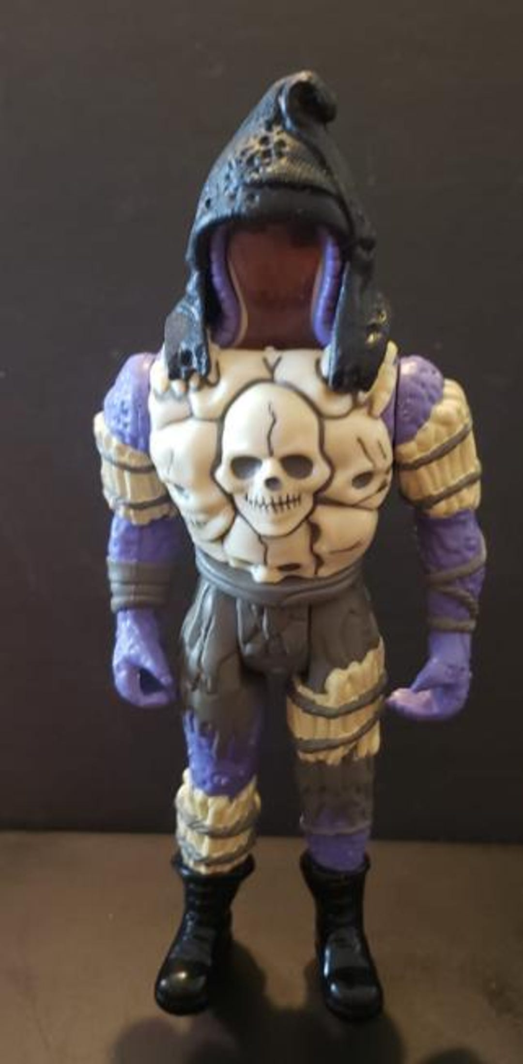 Super Natural Action Figure Skull Evil Leader Loose 1986 Tonka - Etsy