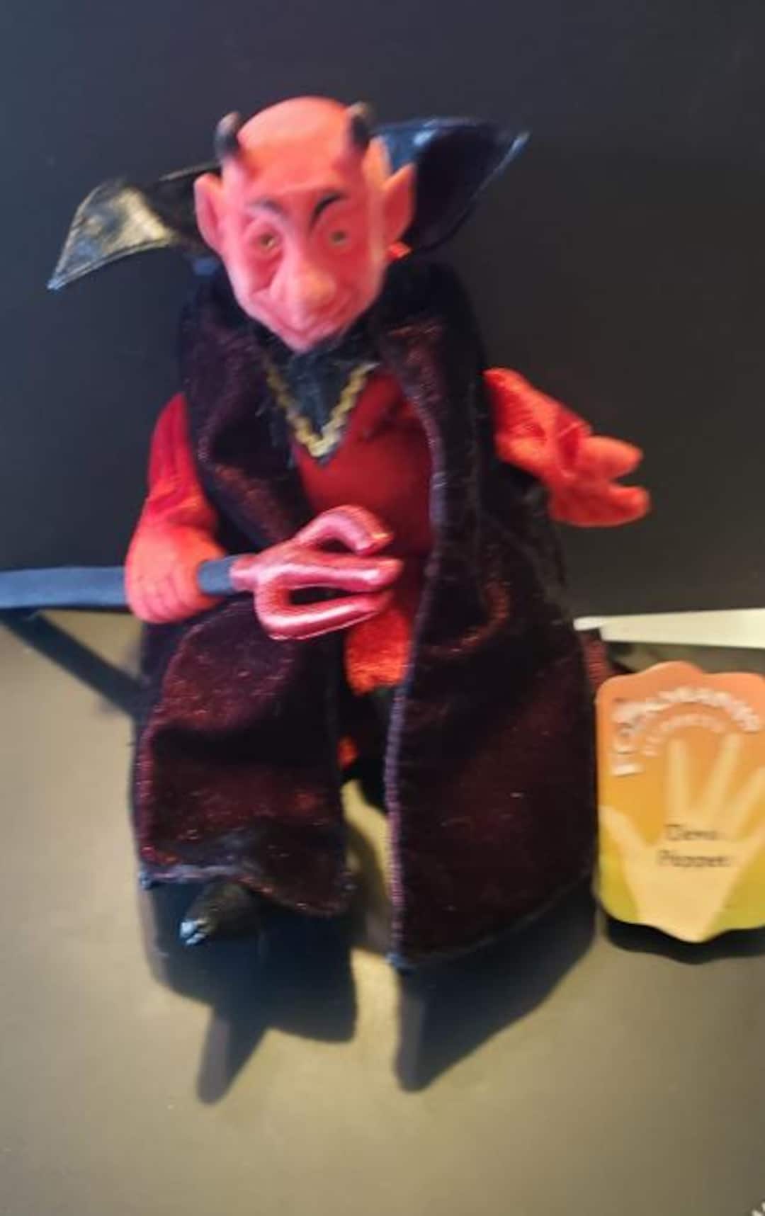 Folkmanis Red Devil Hand Puppet With Original Tags in Perfect Condition ...