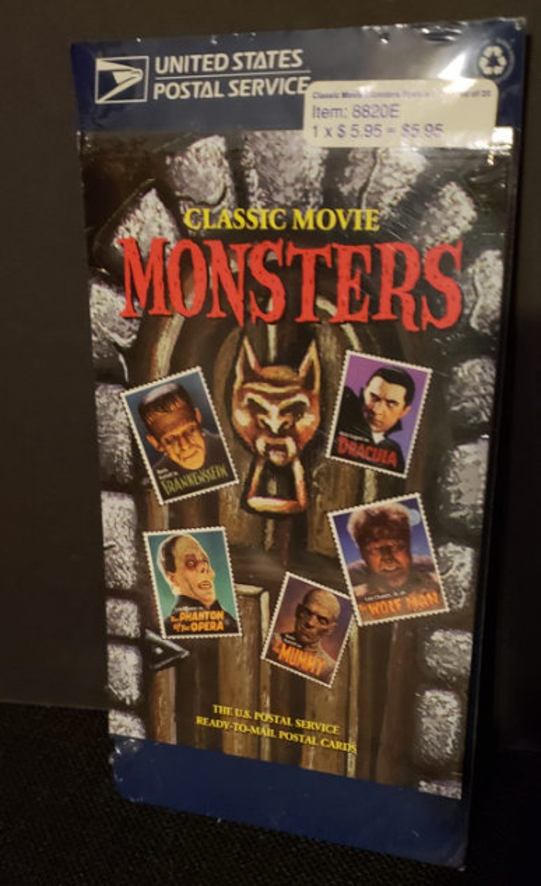USPS Universal Monsters Sealed Set of Postcards Set of 20 - Etsy