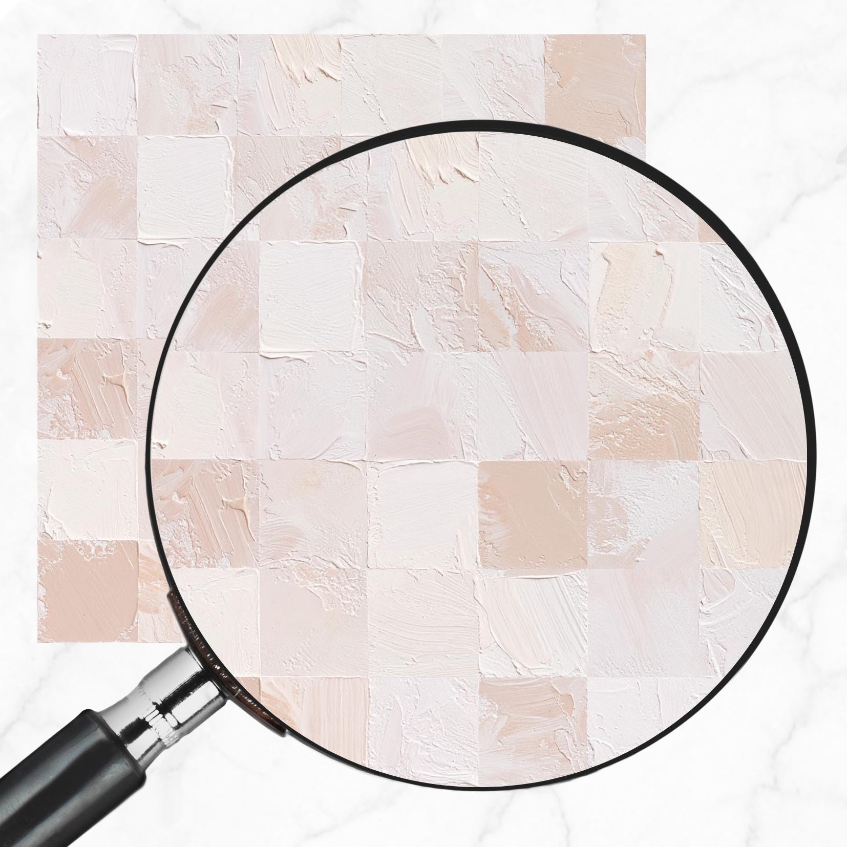 Neutral Checkered Digital Paper Pack: Beige Blush Brown Gingham (JPG ...