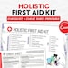 First Aid Kit Checklist Printable I Natural First Aid Kit, Holistic ...
