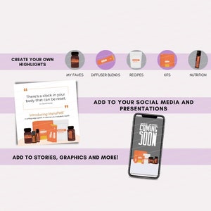 ESSENTIAL OIL Clip Art Hand Drawn Illustrated Doterra Inspired ...