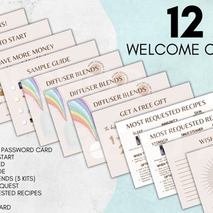 Download Print Welcome Cards Doterra New Member Welcome | Etsy