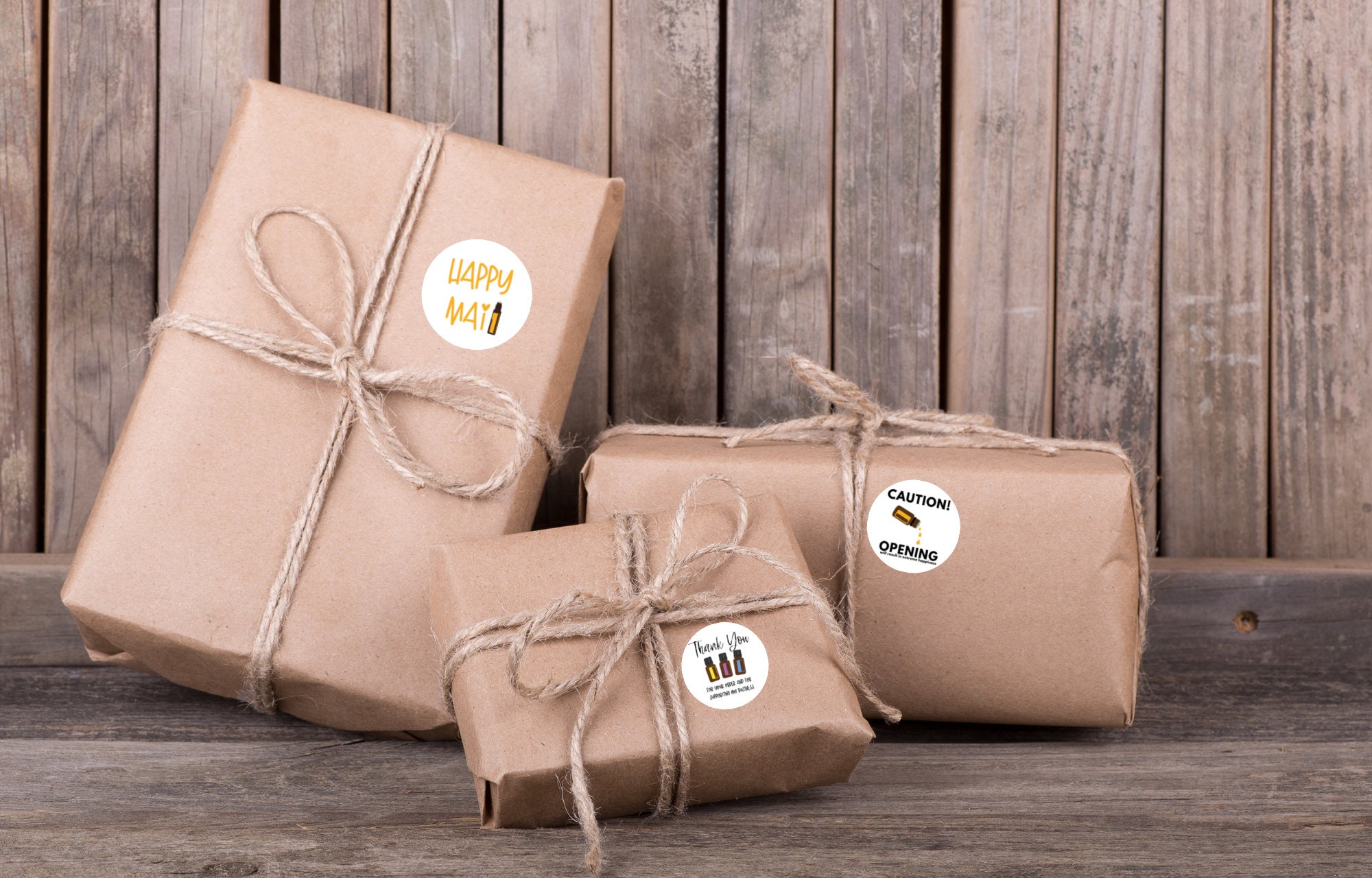 Essential Oil Stickers for Welcome Packages, Customers, Samples and ...