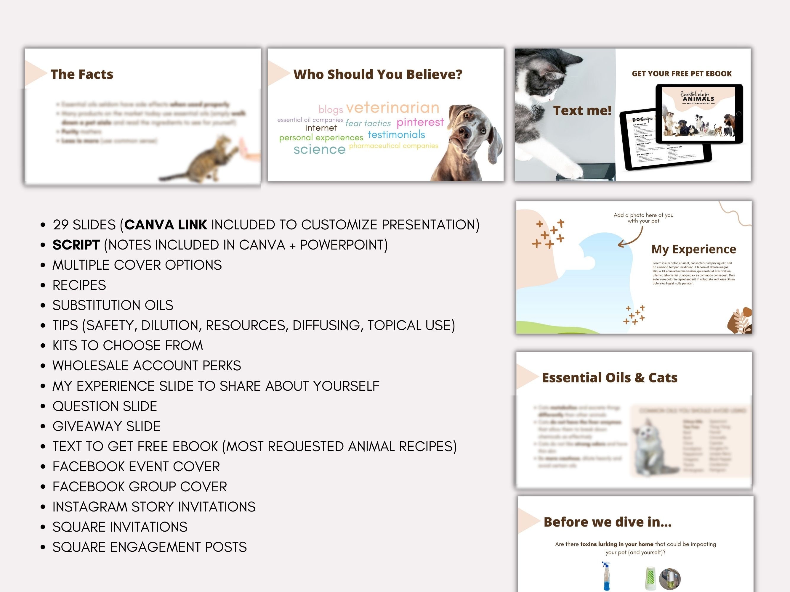 Essential Oils for Pets + Animals Class I Doterra Online Class ...