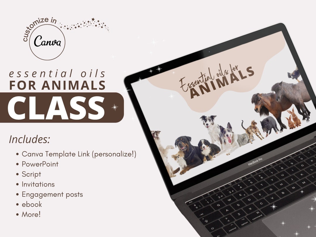 Essential Oils for Pets + Animals Class I Doterra Online Class ...