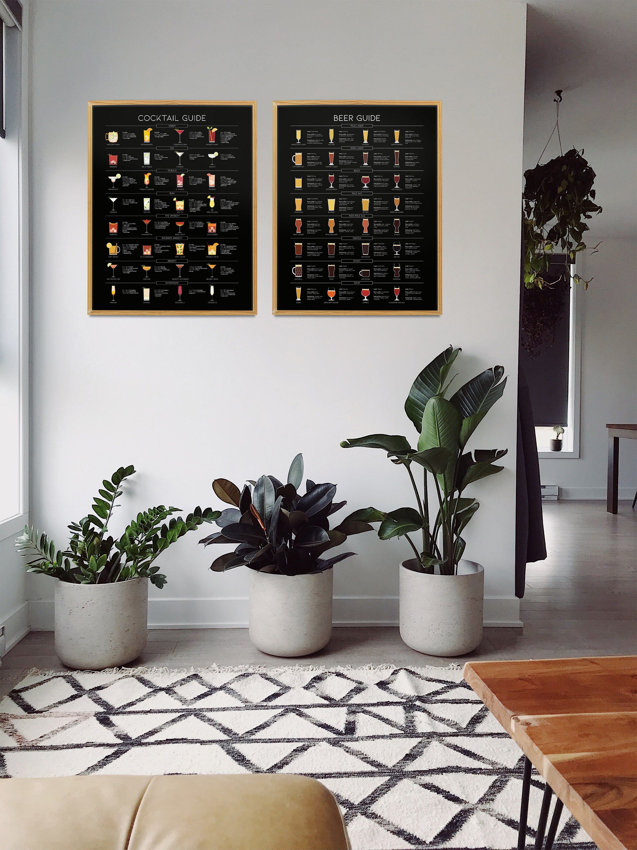 Types of Beer Print Beer Guide Poster Kitchen Wall Decor - Etsy