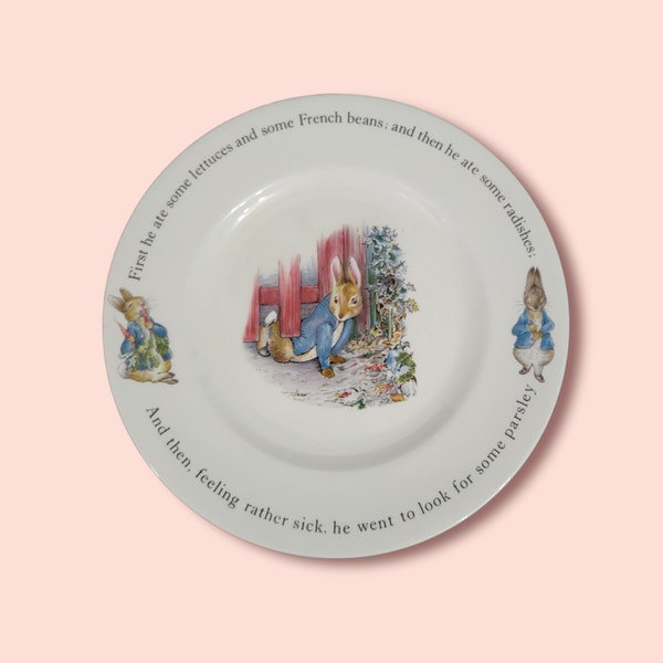 Wedgwood Beatrix Potter Plate - Etsy