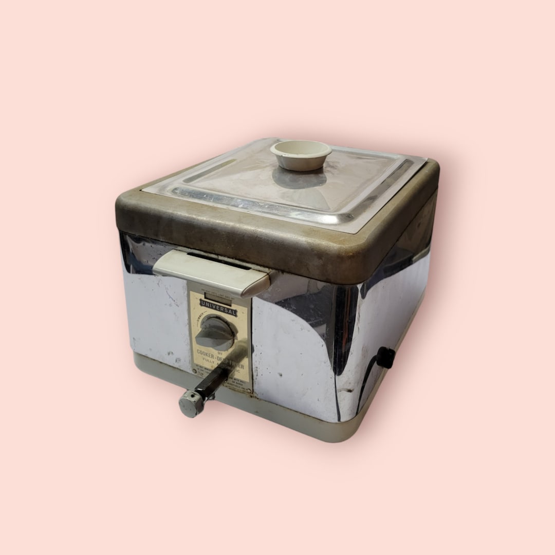 Vintage 1960's Universal Cooker Deep Fryer - Etsy