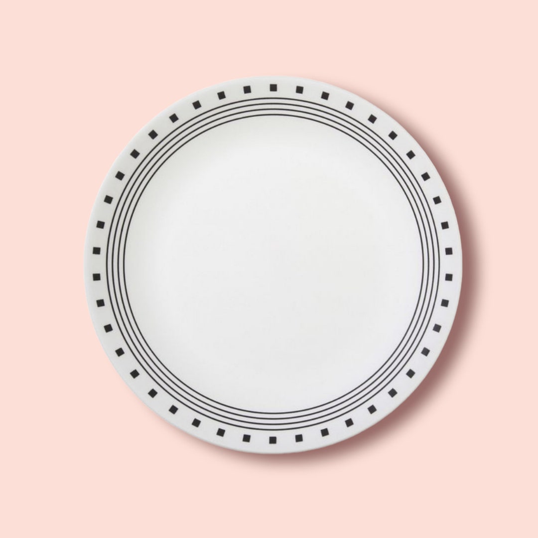 Corelle City Block 10 Dinner Plates set of 8 current, 2007-present - Etsy