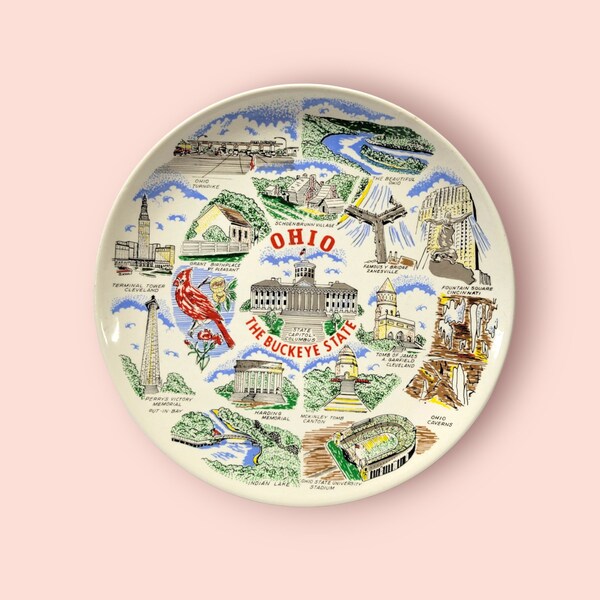 Ohio Collectors Plate - Etsy