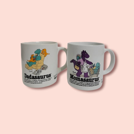 Vintage 1987 Saurus Momasaurus/dadasaurus Mothers/fathers Day | Etsy