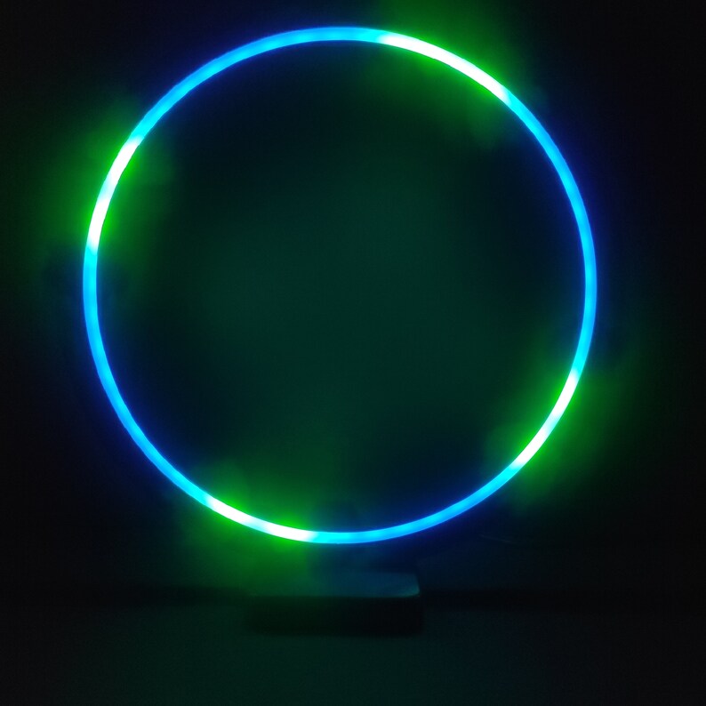 10 Bluetooth Controlled LED Circle Lamp ARGBW - Etsy