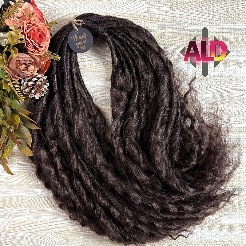 Synthetic Dreadlock Extensions - Etsy