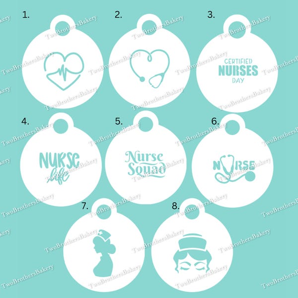 Nurse Stencil - Etsy