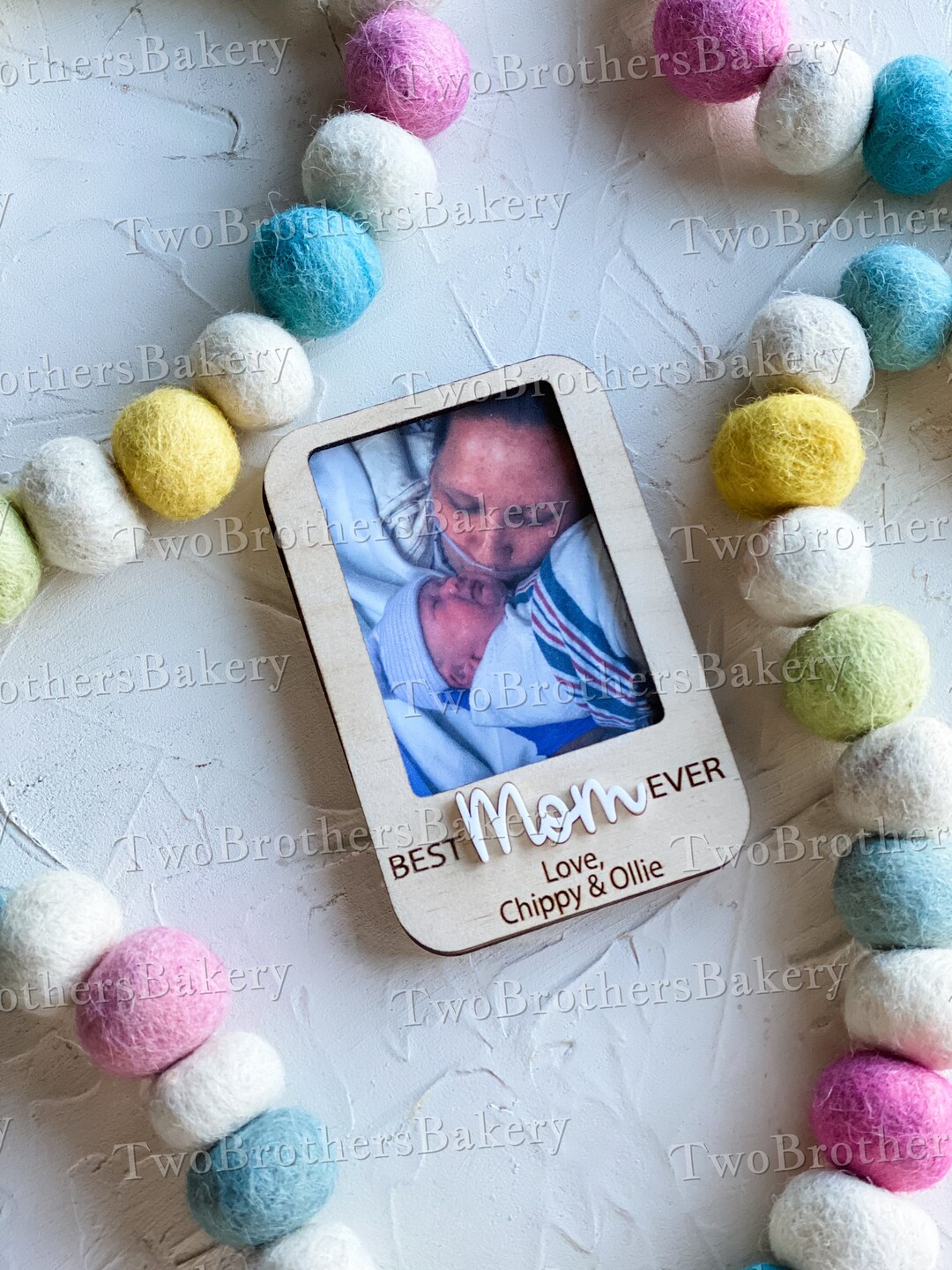 Mother's Day Fridge Magnet Photo Frame, Mother's Day Gift, Gift for Mom ...