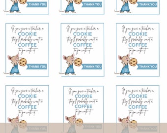 If You Give a Teacher a Cookie, Mouse Valentine, Cookie Valentine ...