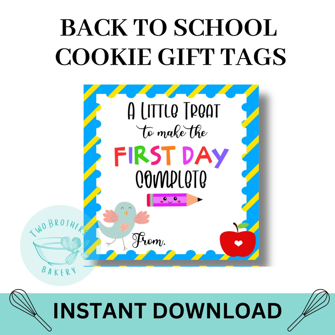 Back to School Gift Tags | Teacher Gift Tags | School Tags | Teacher ...