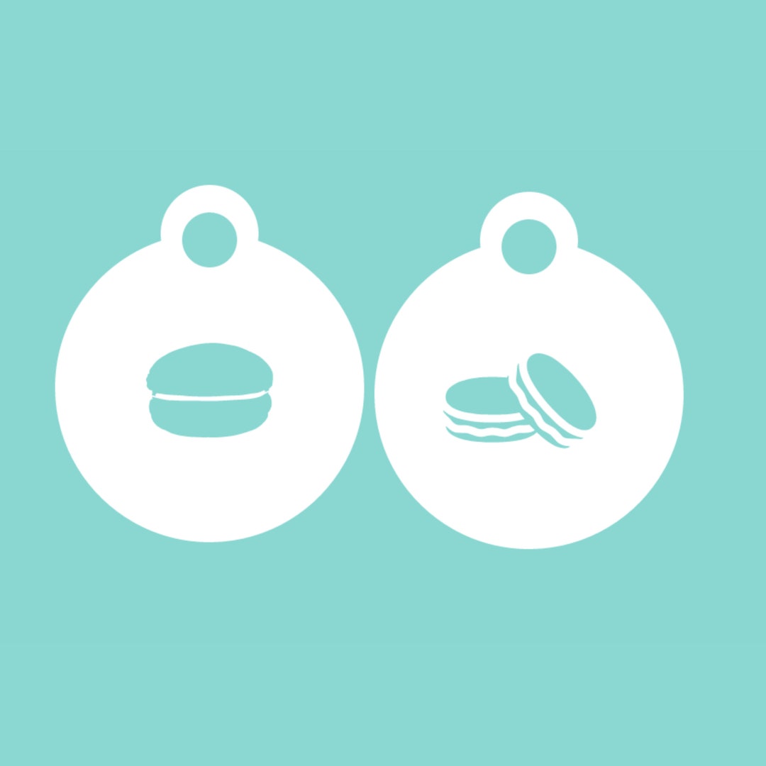 Macaron Stencils Cookie Stencils Silkscreen Stencil Custom Cookie ...