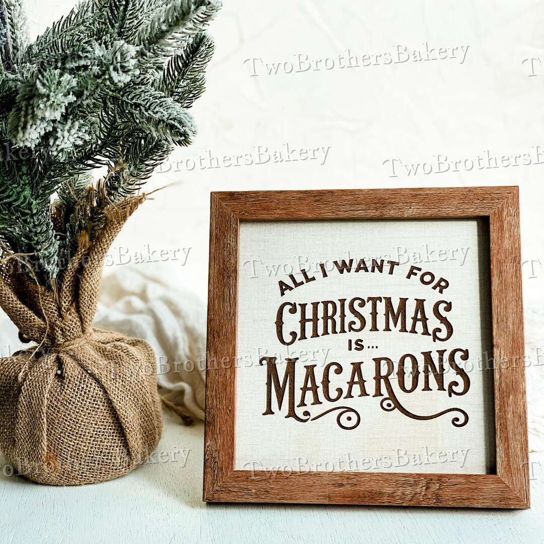 Christmas Wood Sign, Christmas Baker Sign, Christmas Decor, Christmas ...