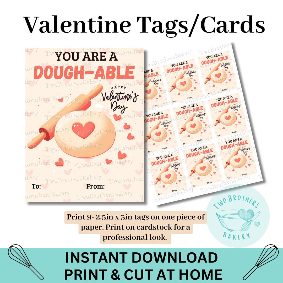 Valentines Day Cards, Valentines Day Tags, Valentines Gift Tags ...