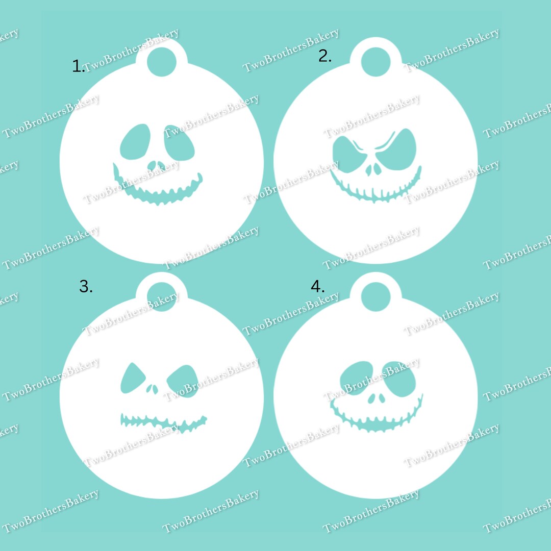 Jack Skellington Stencil | Skeleton Faces | Skeleton Expressions | NMBC ...
