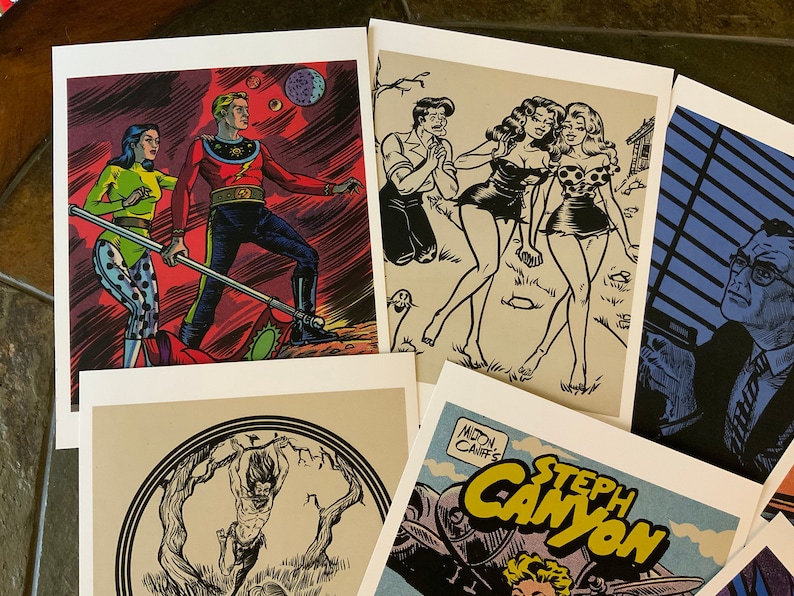 Classic Comicstrip Characters Retro Giclee Print Cotton Rag Paper - Etsy