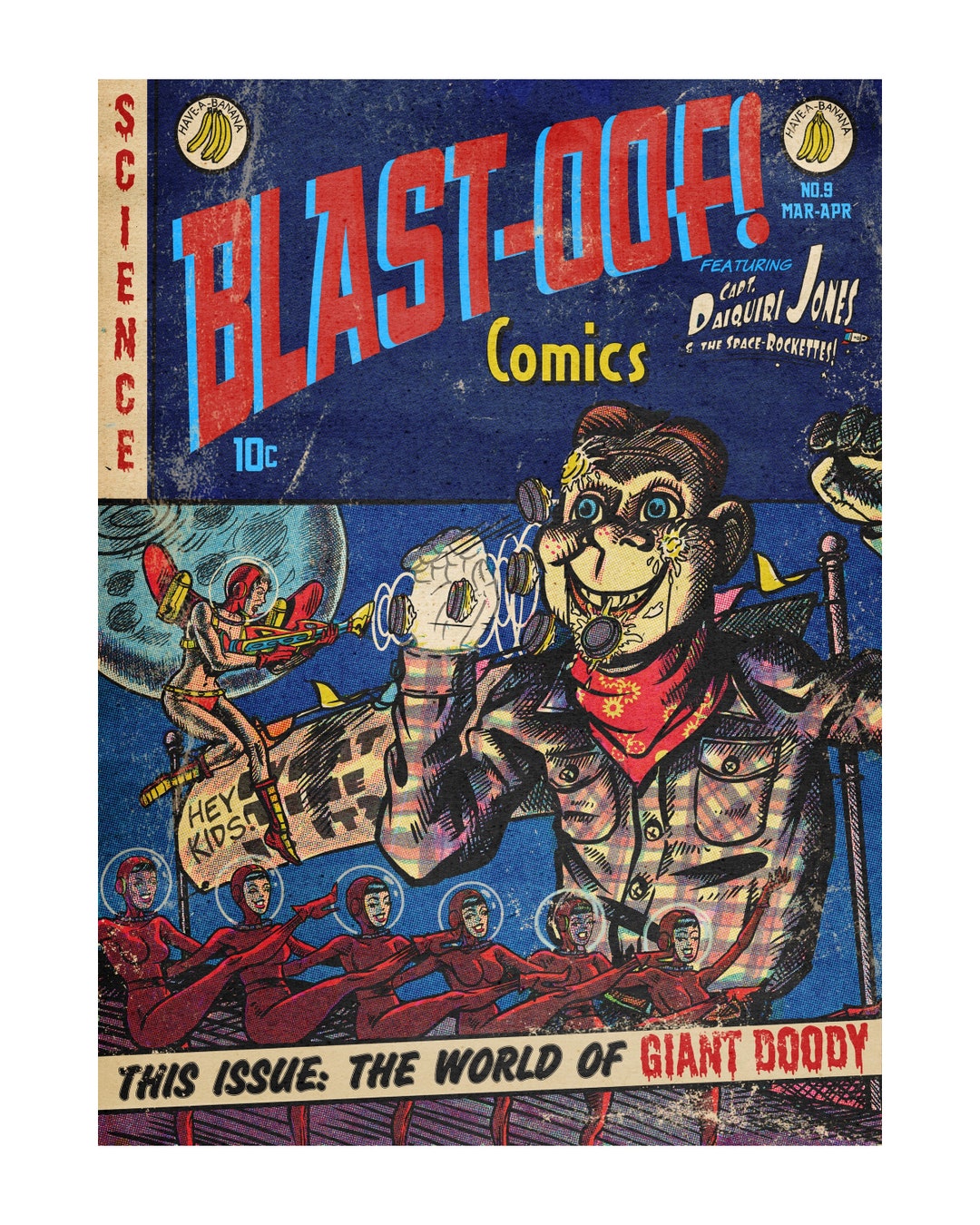 Tolles OOF Comics _Color Giclee Print Retro Classic Sci-Fi Golden Age ...