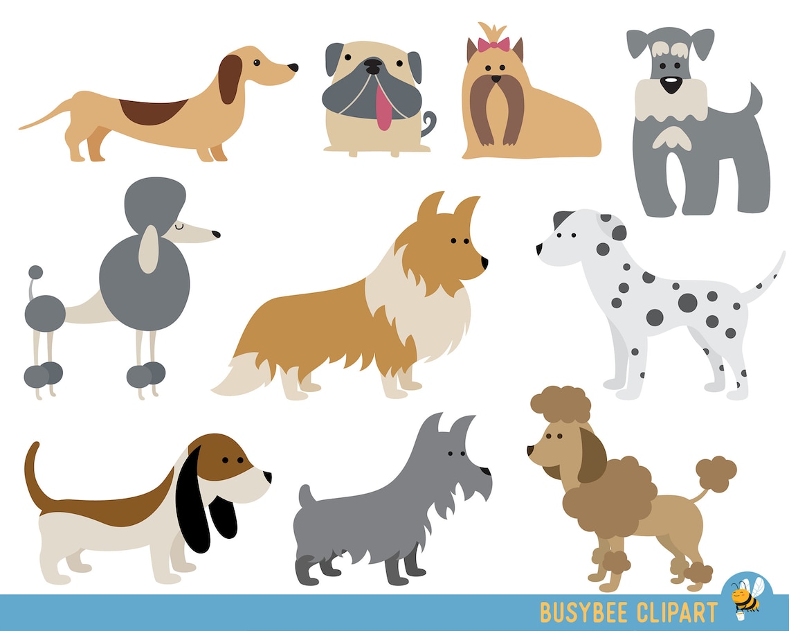 Dog Clipart Puppy Clipart Cute Dogs Clip Art Puppy Clipart Dog ...
