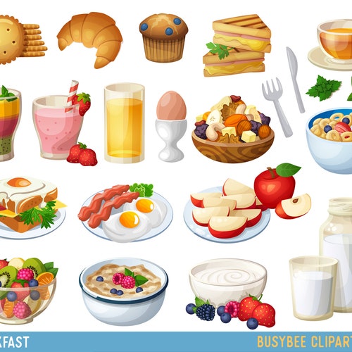 Fast Food Clipart Hamburger Clip Art Food Vector Graphic Food - Etsy Canada