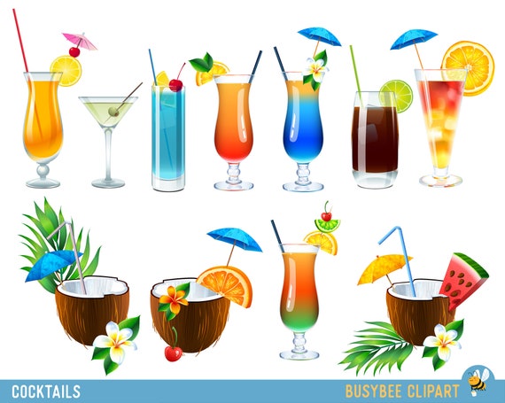 Summertime Drink Clip Art