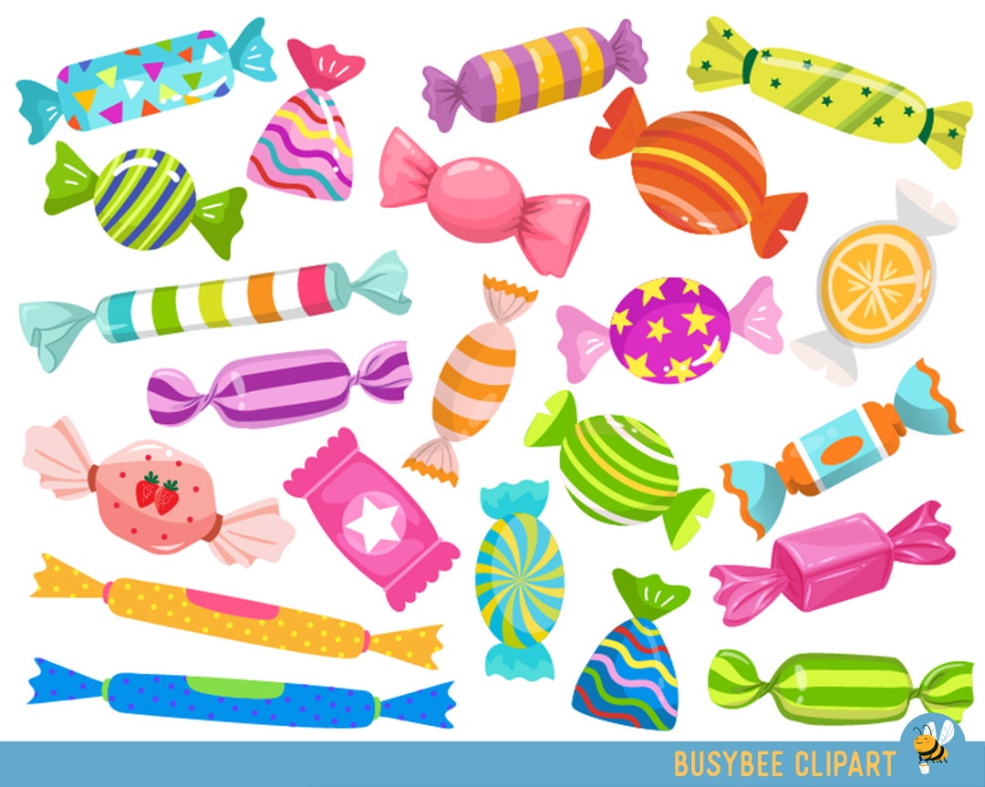 Candy Clipart Candy Graphics Wonka Party Clipart Desserts Clipart ...
