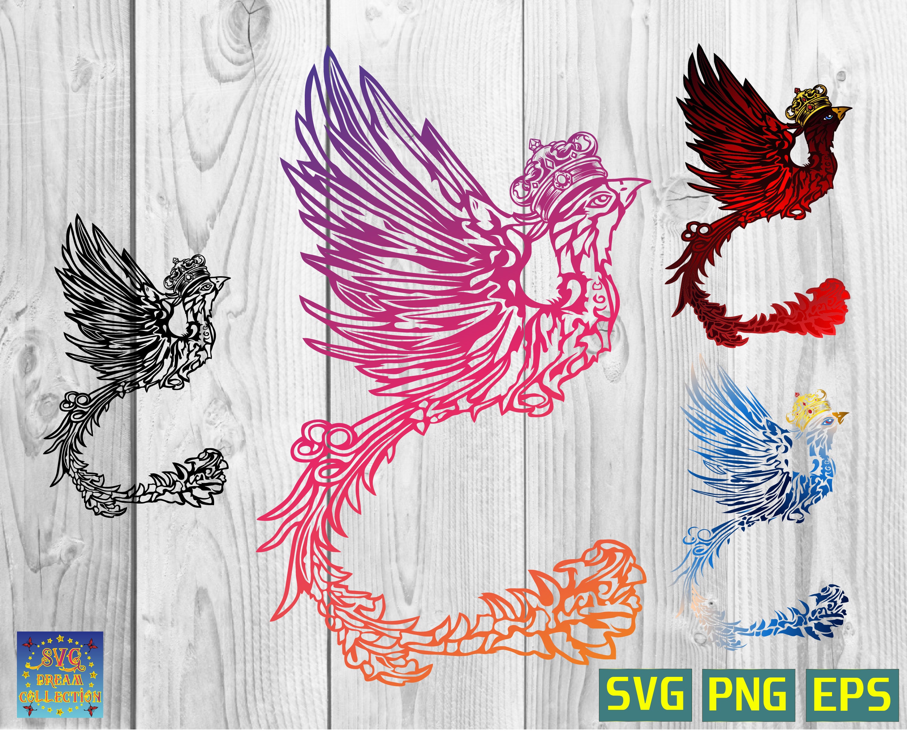 Phoenix Svg Phoenix Wings Png Fire Phoenix Svg Phoenix - Etsy