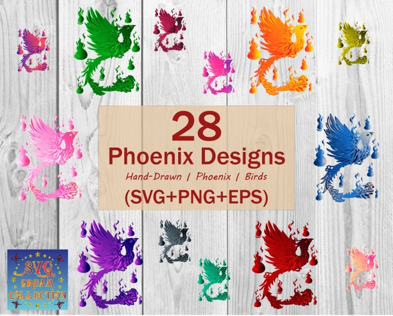 Phoenix Svg Phoenix Wings Png Fire Phoenix Svg Phoenix - Etsy Australia