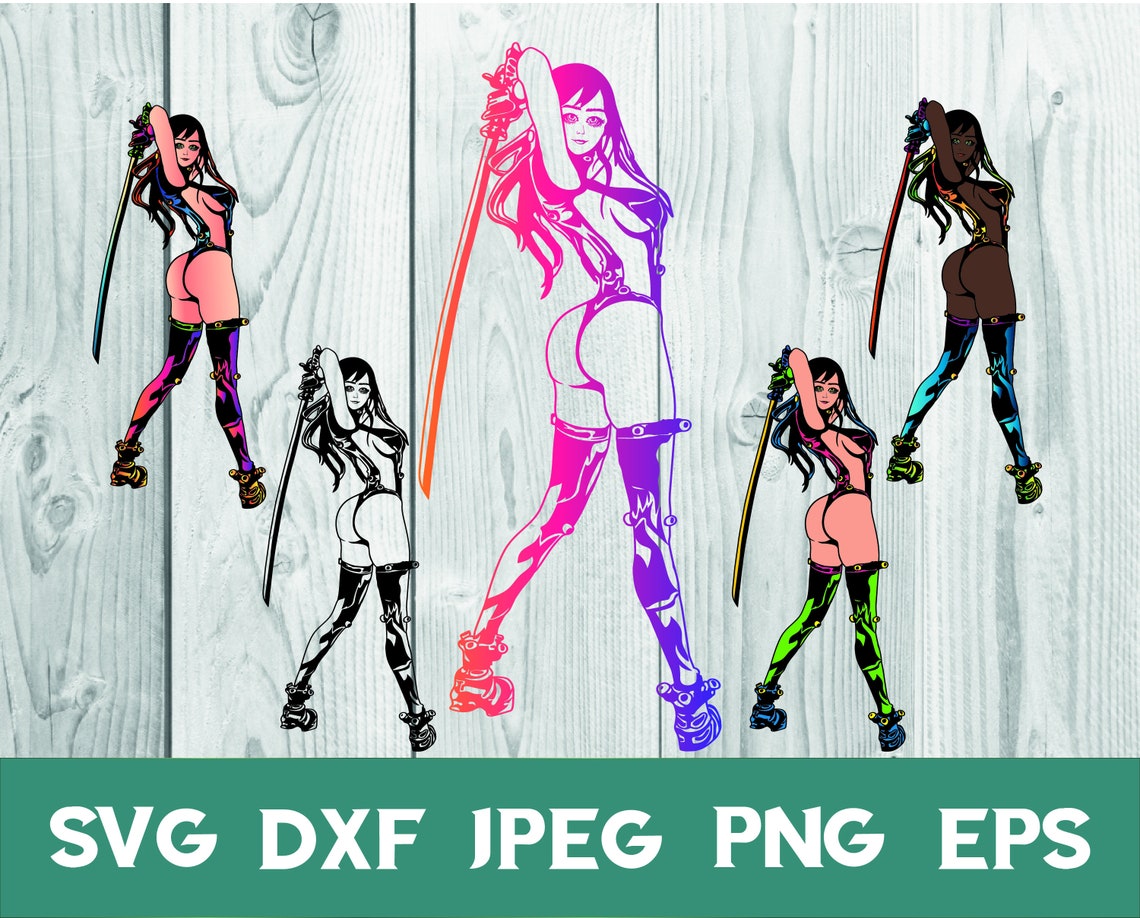 Sexy Girl Svg Anime Girl Svg Manga Girl Png Japanese Girl Etsy Hong Kong