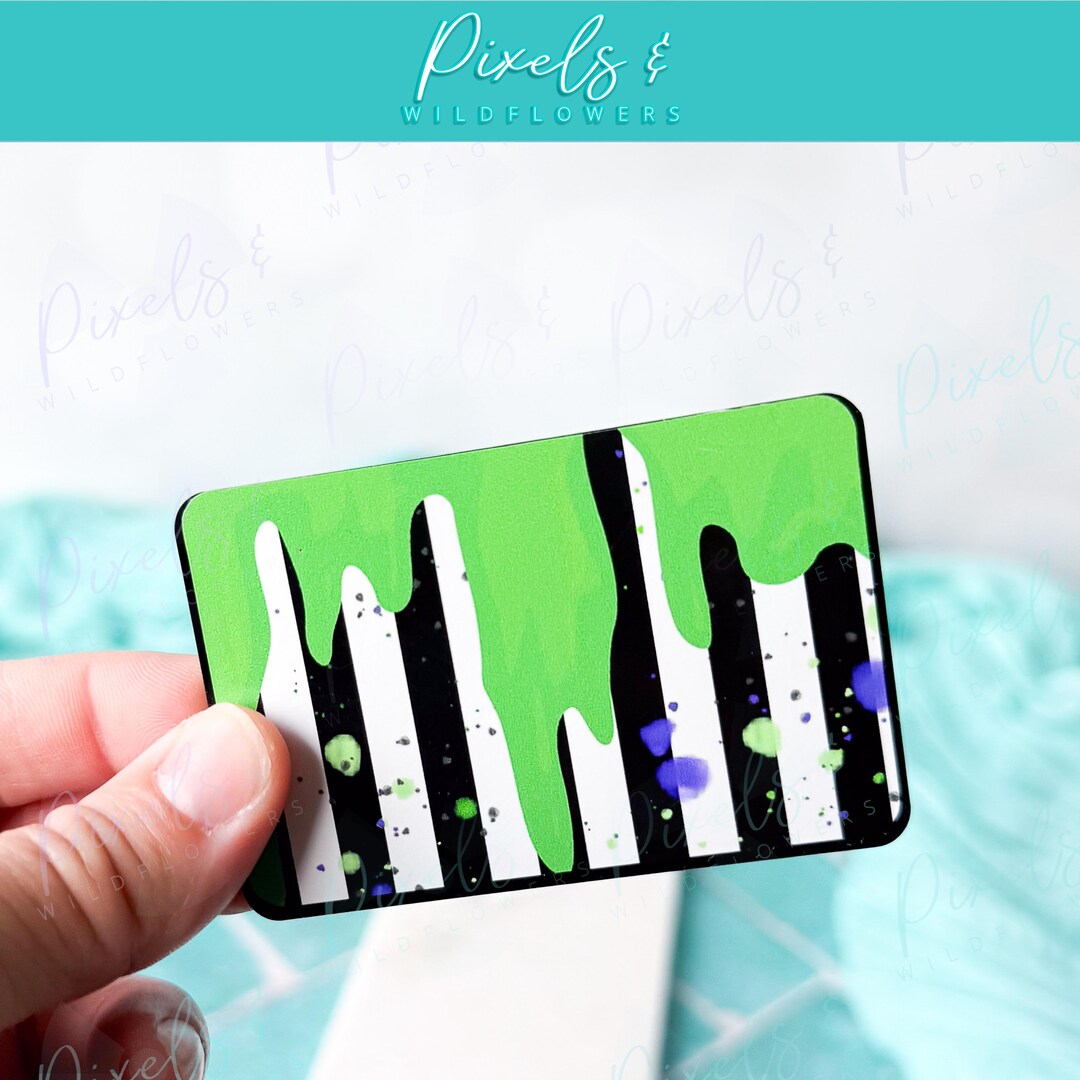 Black and White Green Slime Beetle Marker Parker - Etsy