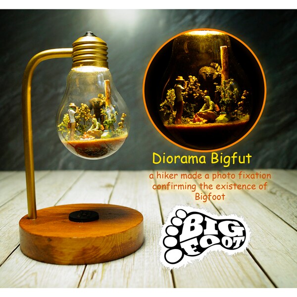 Bigfoot Sasquatch Lamp - Etsy