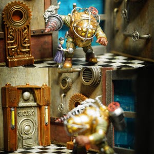 Bioshock Diorama - an Immersive World With an Underwater City ...