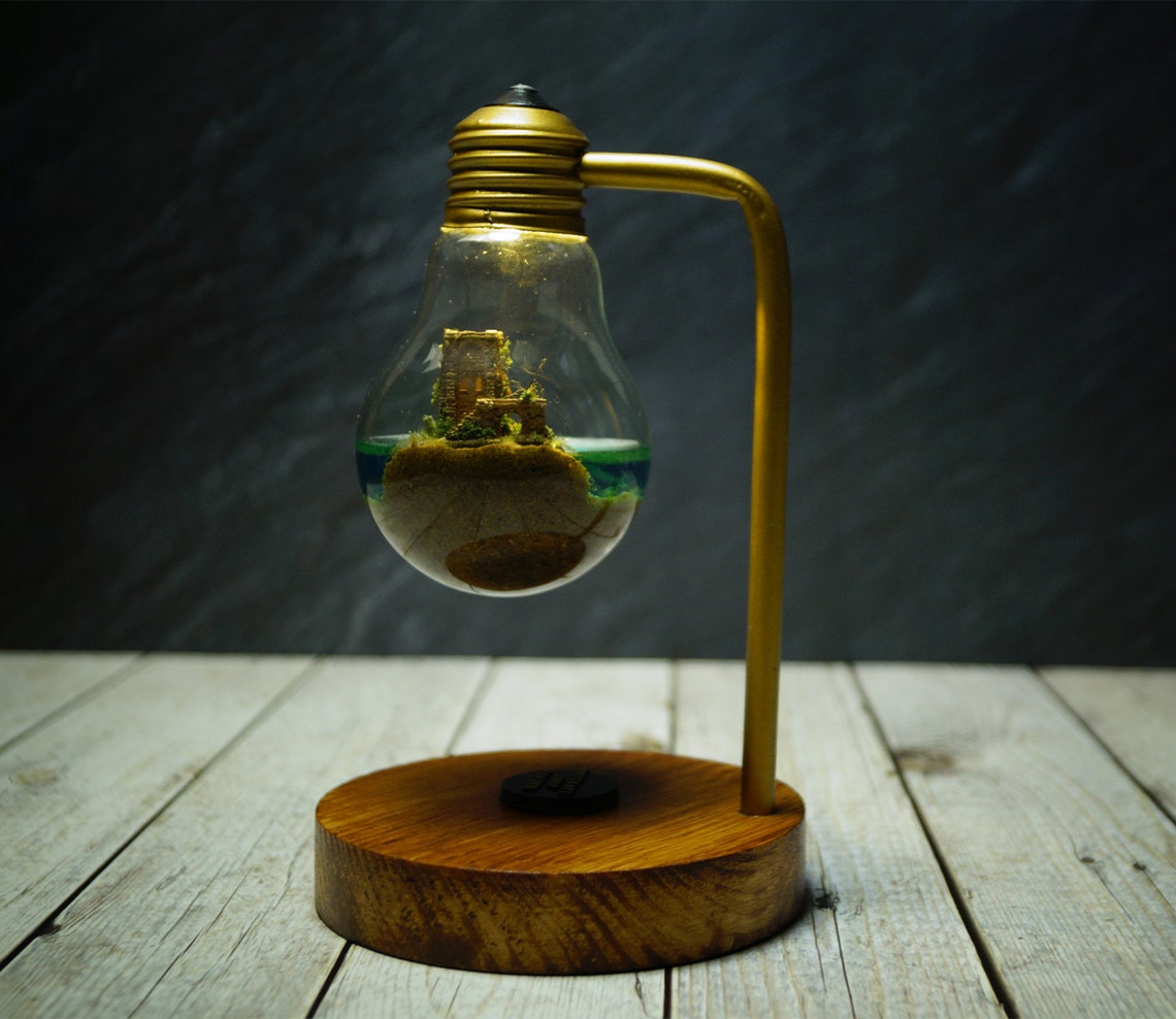 Diorama in a Lamp. Loch Ness Monster Nessie. Illuminated - Etsy