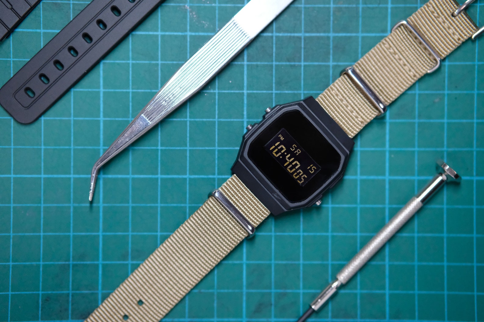 Nylon Strap Casio F-91W Stealth Mod - Etsy