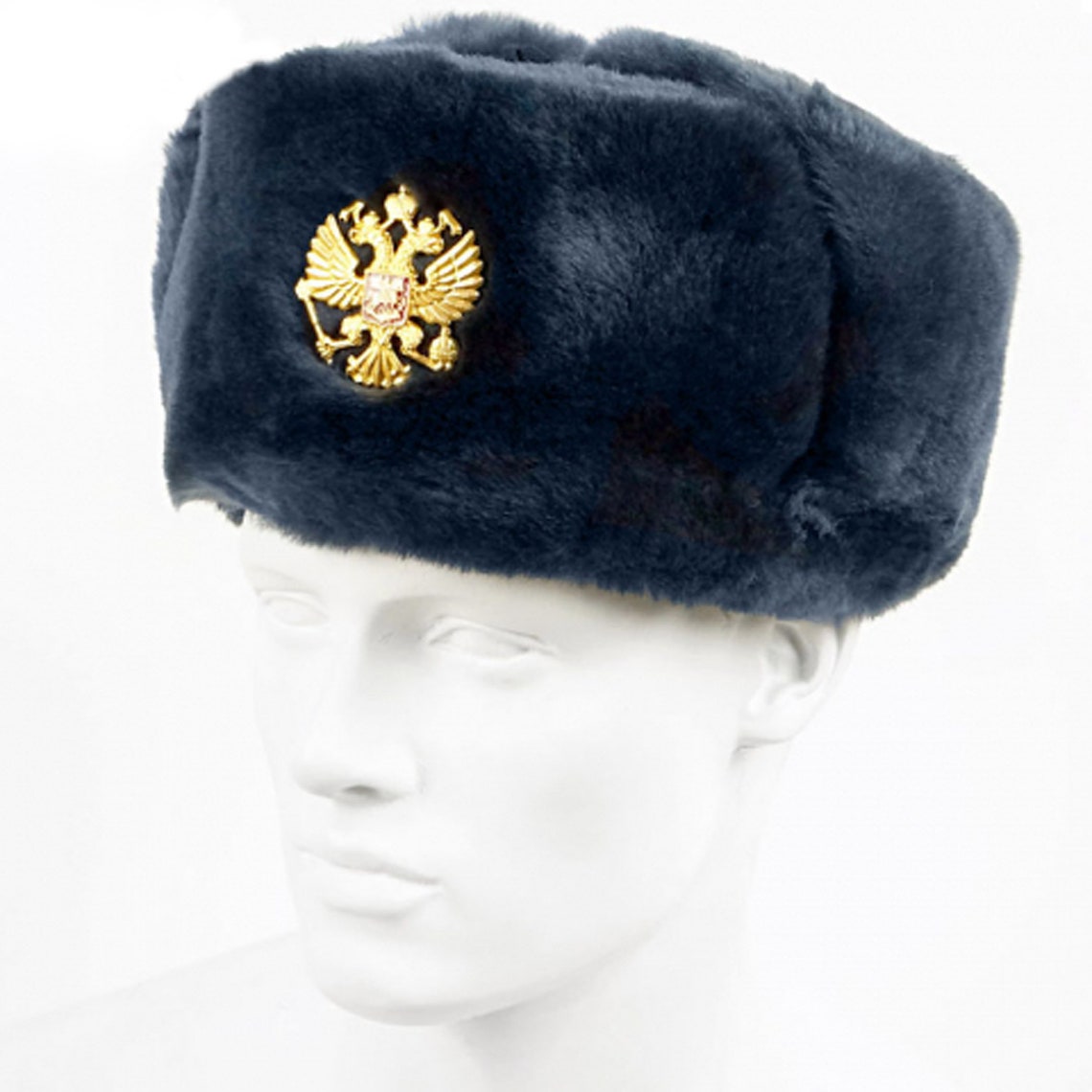 Russian Military Fur Winter Hat Officers Ushanka | Etsy