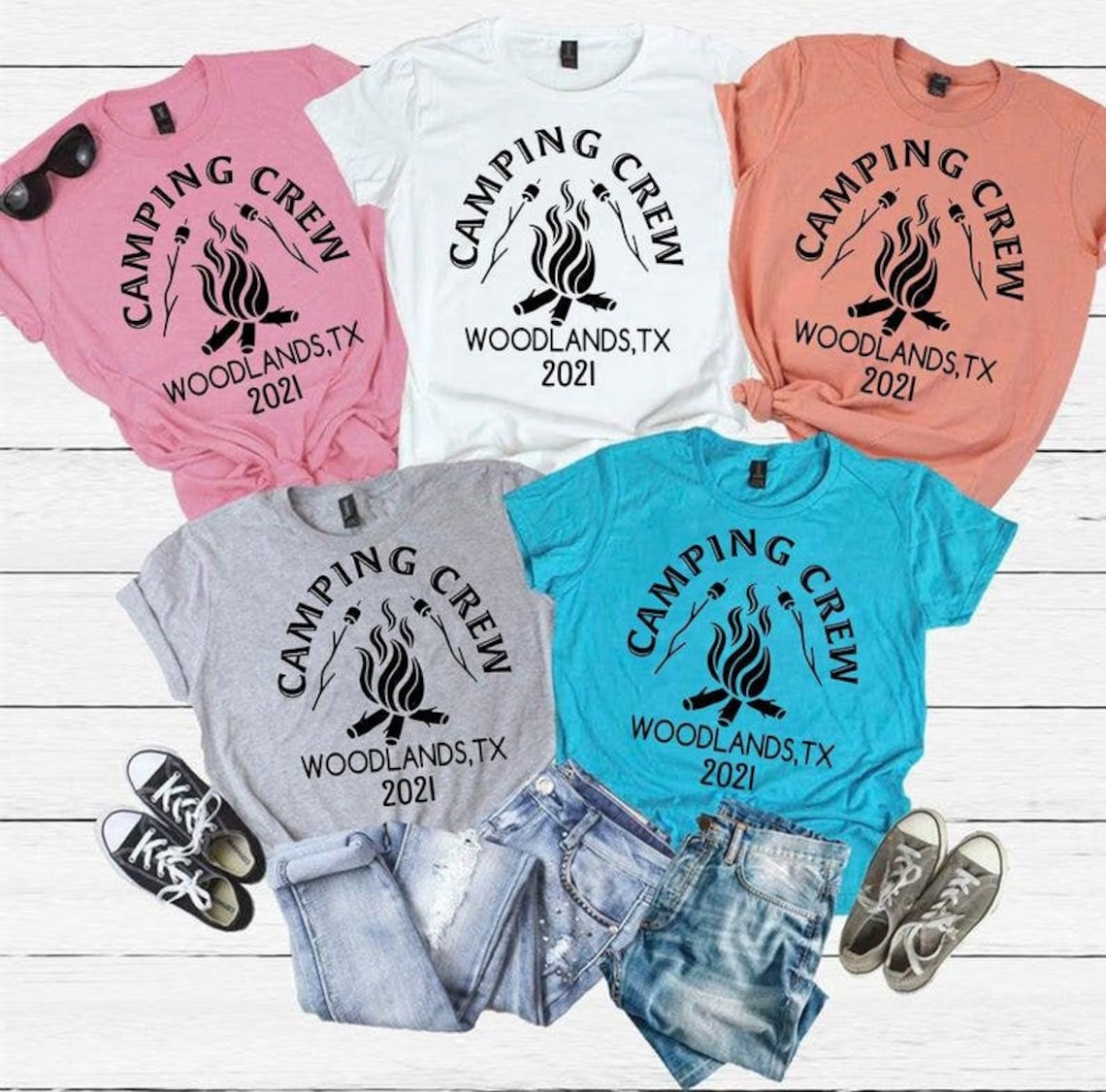 Camp crew shirt Group camping shirt Family camping shirt | Etsy Camp crew shirt Group camping shirt Family camping shirt | Etsy